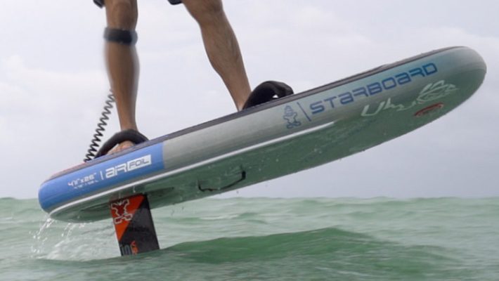 Starboard Air Foil : inflatable board with innovative deck foil mount ...